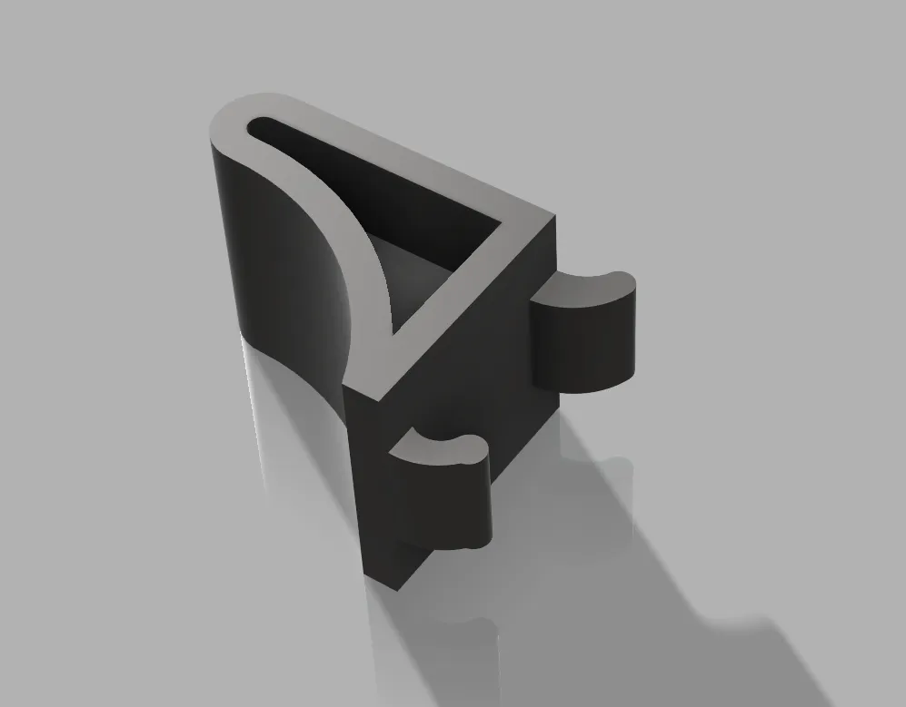 Gun Safe Shelf Clip – Modeled from Original - Free 3D Print Model ...