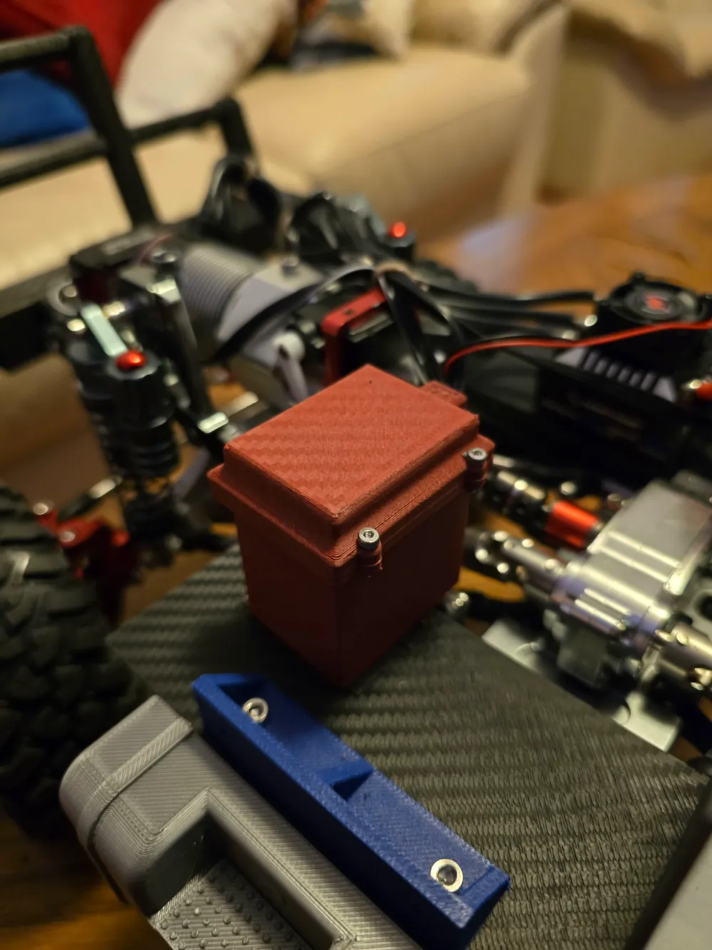 Waterproof RC Car Receiver Box by Big_ChitzMakerWorld: Download Free 3D ...