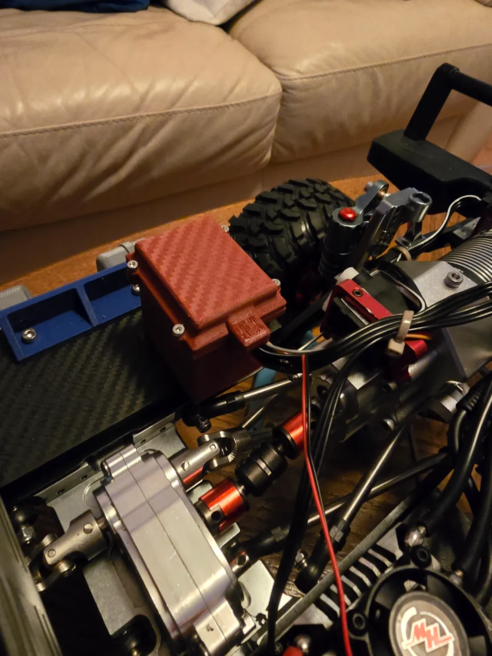 Waterproof RC Car Receiver Box by Big_ChitzMakerWorld: Download Free 3D ...