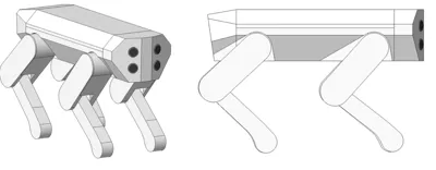 Arduino Robot dog Remixed by N0VA MakerWorld: Download Free 3D Models