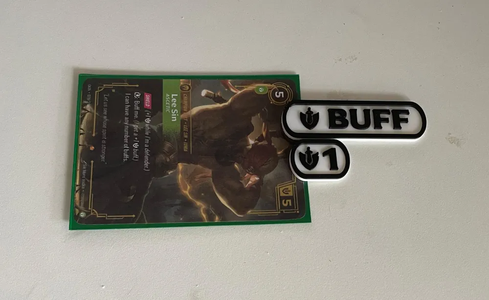 Riftbound - Buff Marker by Vyssent MakerWorld: Download Free 3D Models