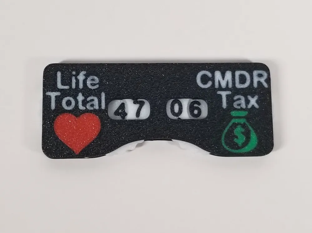 Various 0000-9999 Tracker / Counter Dials for MTG by TheMakerSphere ...