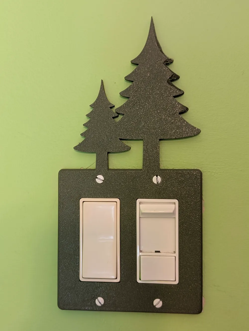 Tree themed Decora wall plate (1 & 2 gang) by maruel MakerWorld ...