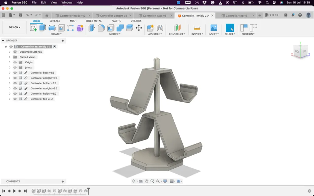 Modular game controller tree by Gee MakerWorld: Download Free 3D Models