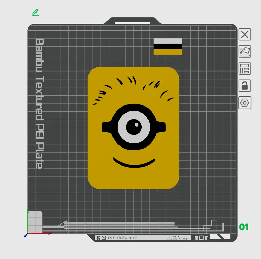 Minion Sign / Display / Kids Room / Wall Art by 3D Prints This Week ...