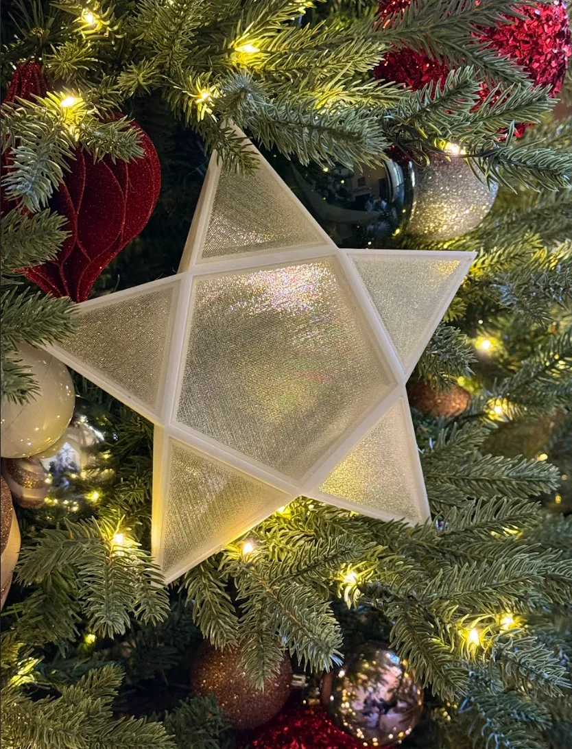 Parol (Transparent Star) - Free 3D Print Model - MakerWorld