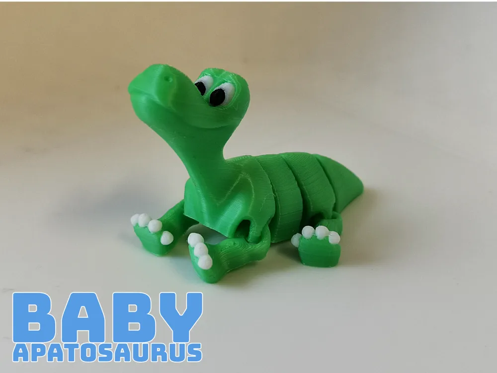 Flexibler Baby-Apatosaurus von BT3D printing - MakerWorld