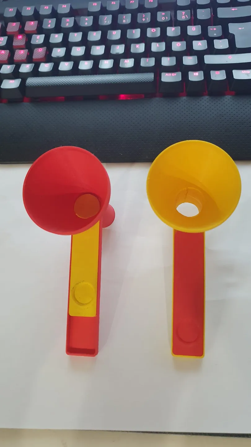 PHOOPER Funnel Scoop Measuring Cup by kuuji :) MakerWorld: Download ...