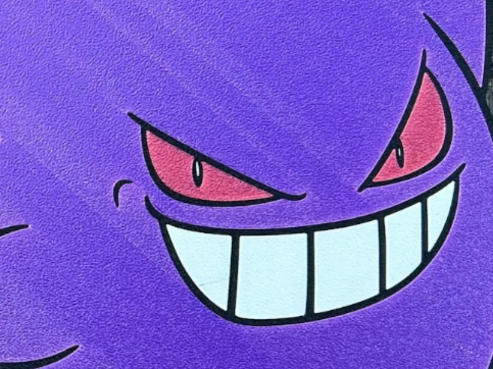 Gengar Flat Wall Decoration by Creative Conflicts UK - MakerWorld