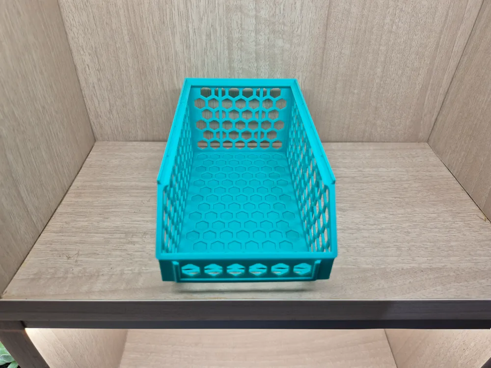 Low Weight Stackable Bin/ Basket Organizer Remixed by Zanza MakerWorld ...