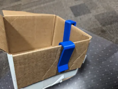 Cardboard Box Flap Clip by Joe Ternus - MakerWorld