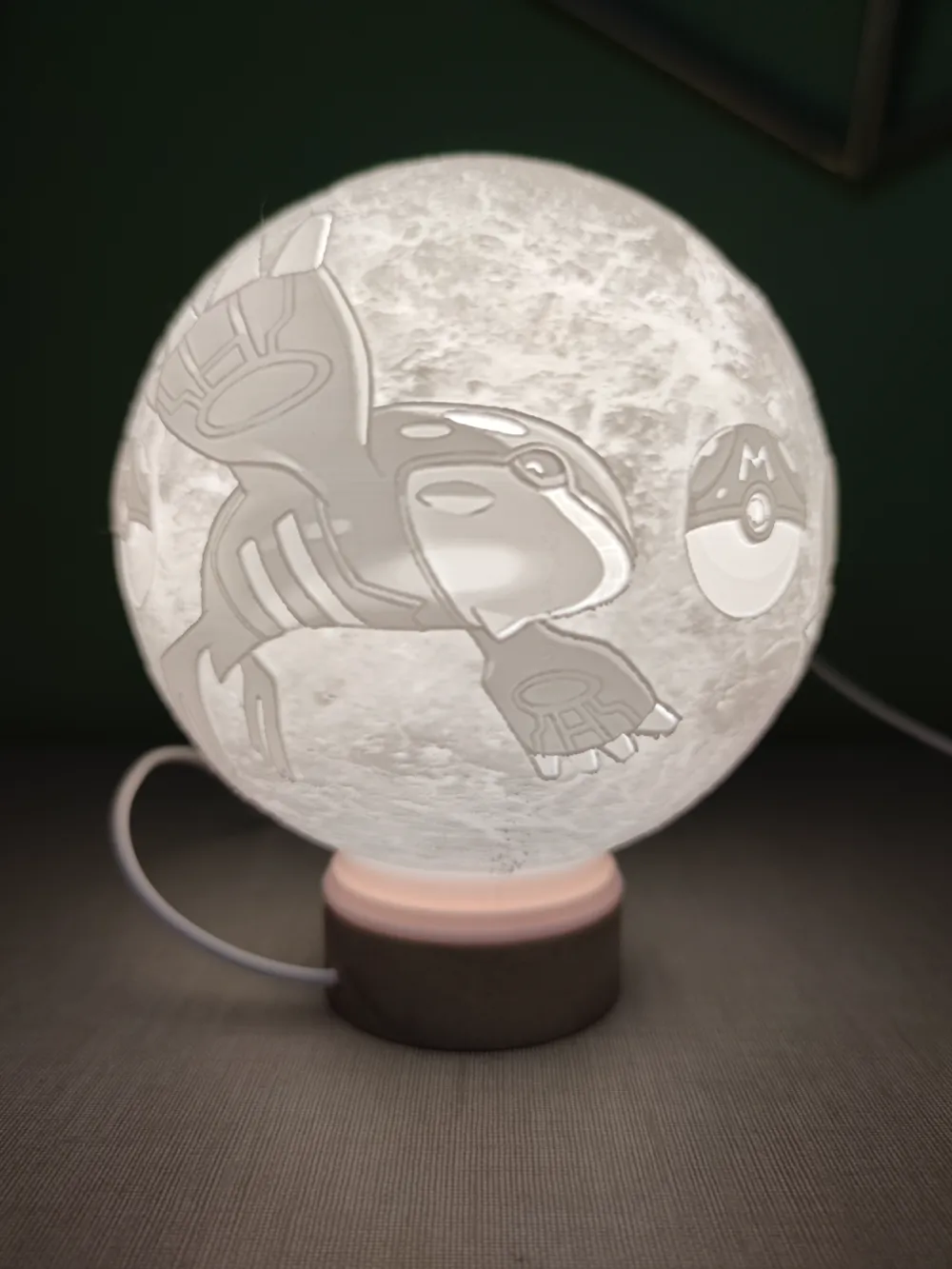 Lithophane Legendary Pokémon by Litolunar - MakerWorld