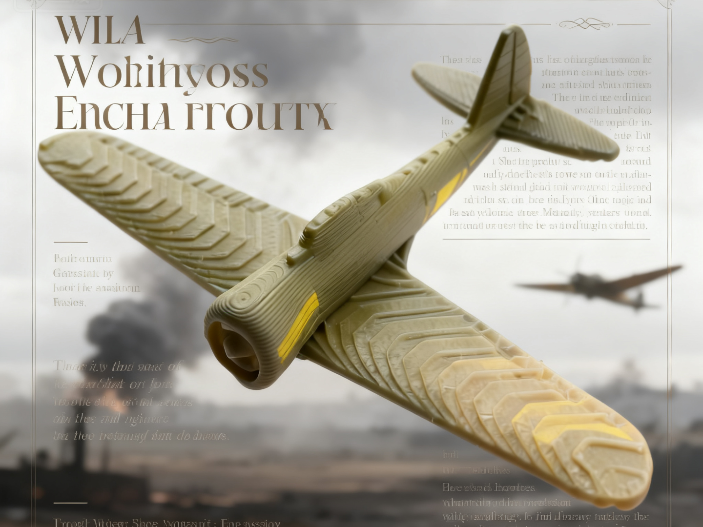 WWII fighter jet by 时方涟 MakerWorld: Download Free 3D Models