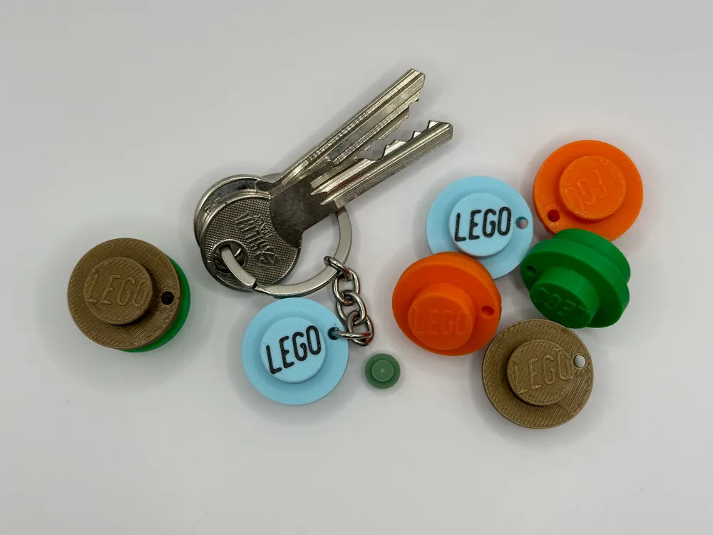 Brick keychain LEGOs like stackable by Indibles - MakerWorld