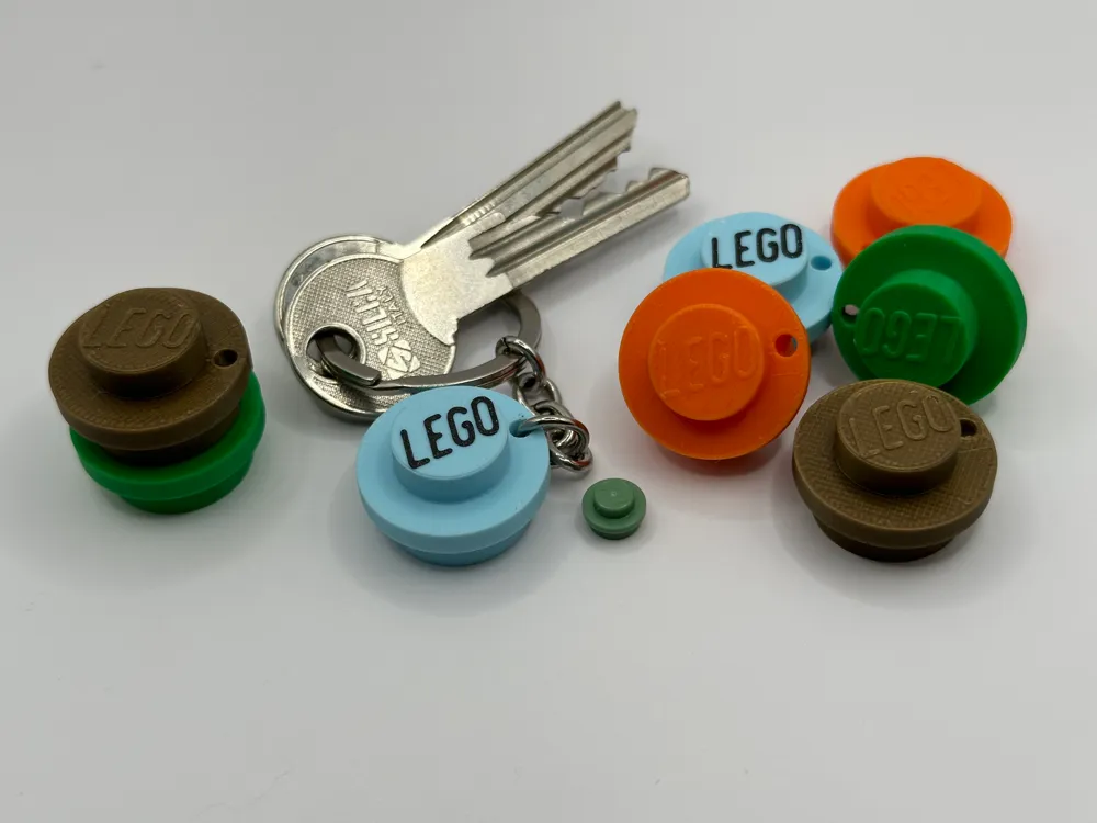 Brick keychain LEGOs like stackable by Indibles - MakerWorld