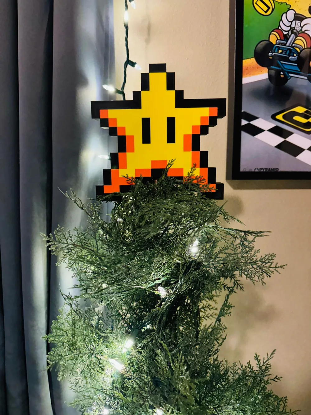 8 Bit Tree Topper by Williams Industries - MakerWorld