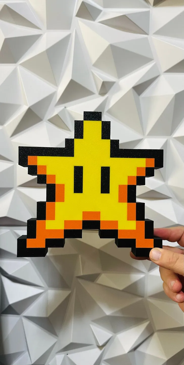 8 Bit Tree Topper by Williams Industries - MakerWorld