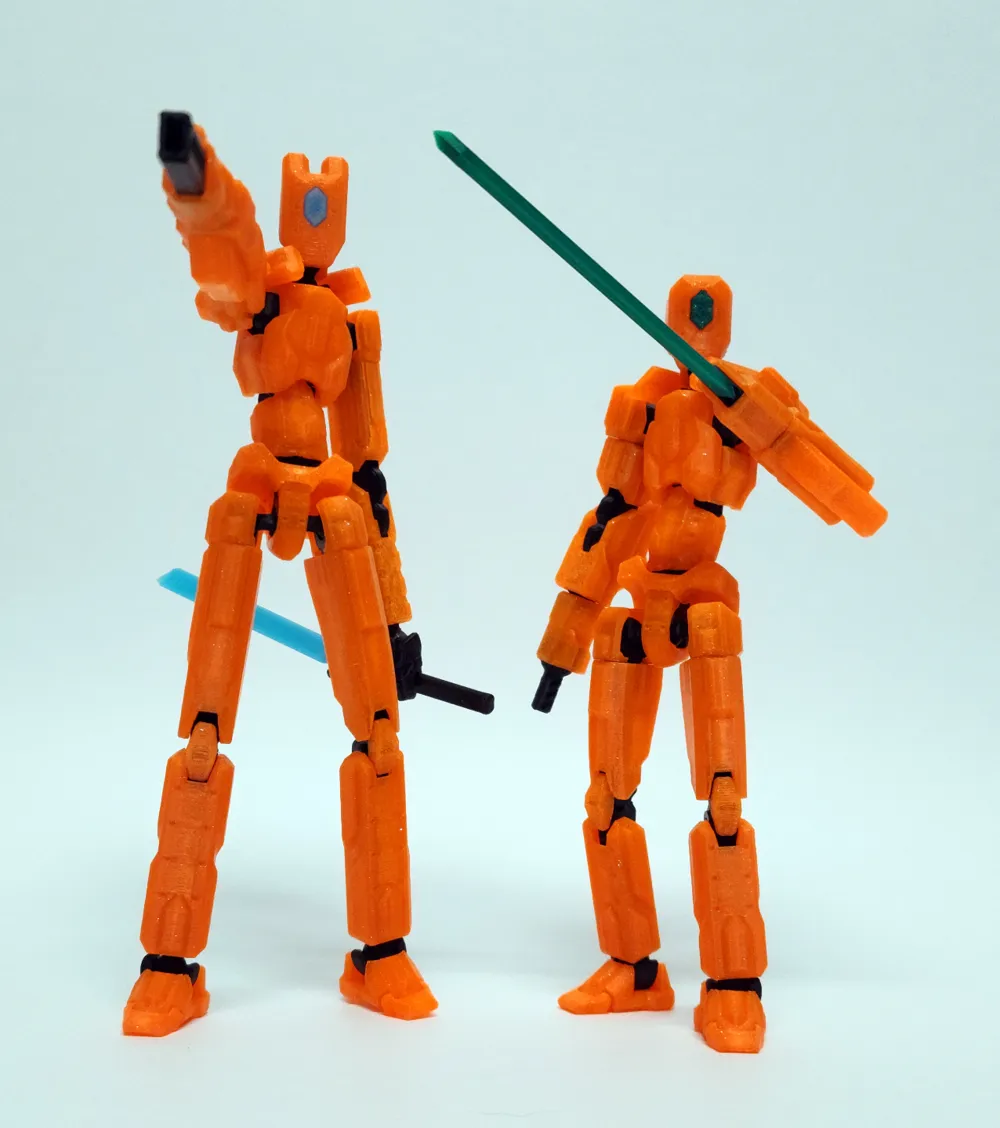 Dummy 13 Sword and Gun Arm by AG3D MakerWorld: Download Free 3D Models