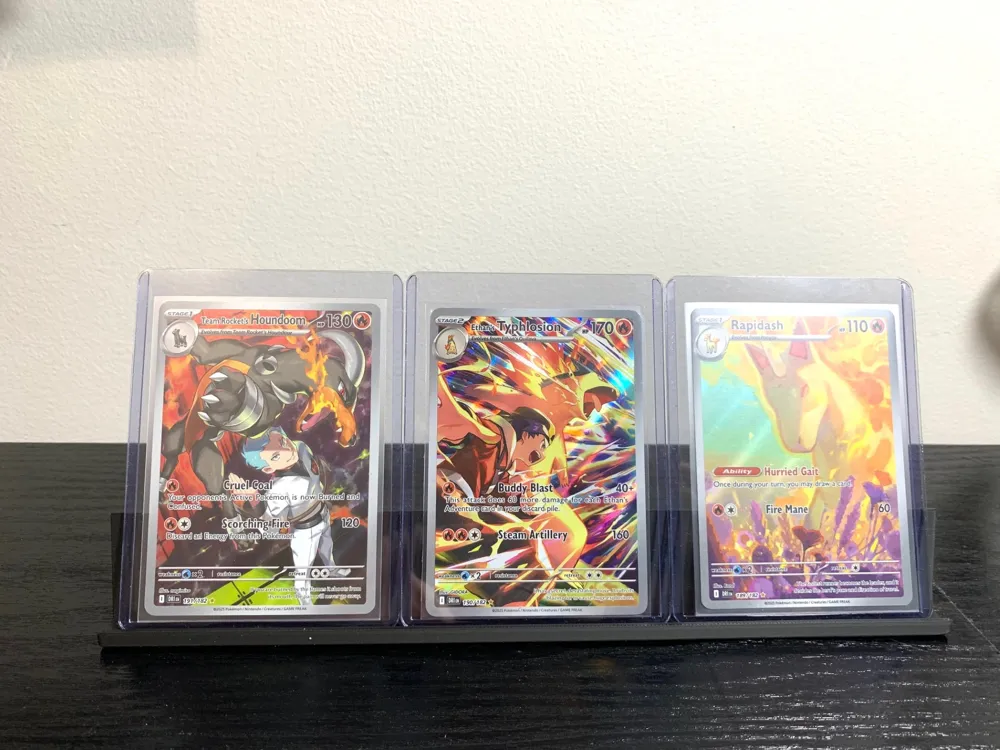 Pokemon Card Display - Free 3D Print Model - MakerWorld