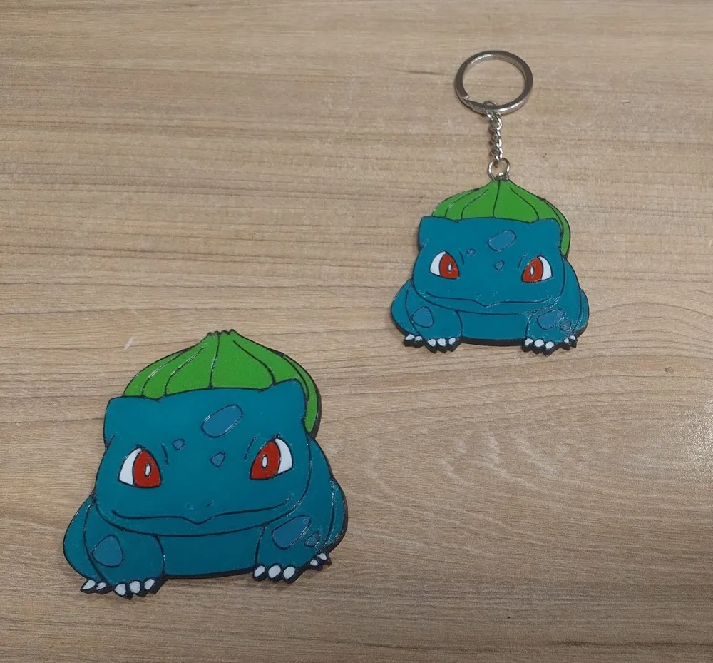 Bulbasaur keychain by vasek.vol MakerWorld: Download Free 3D Models