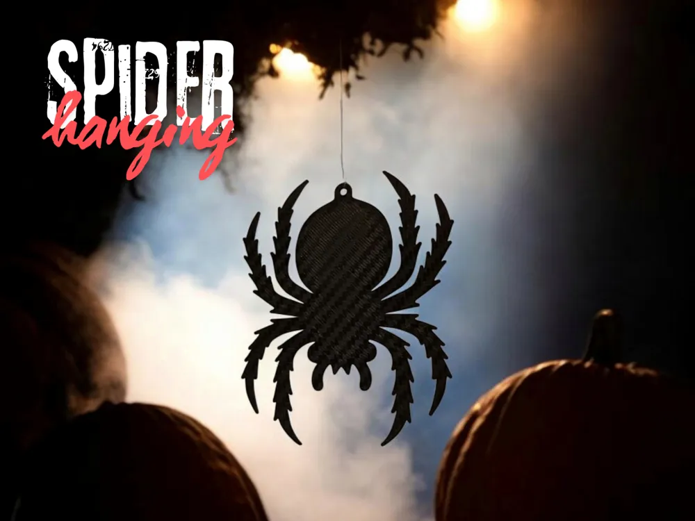 Halloween Spider Hanging by Sanciio - MakerWorld
