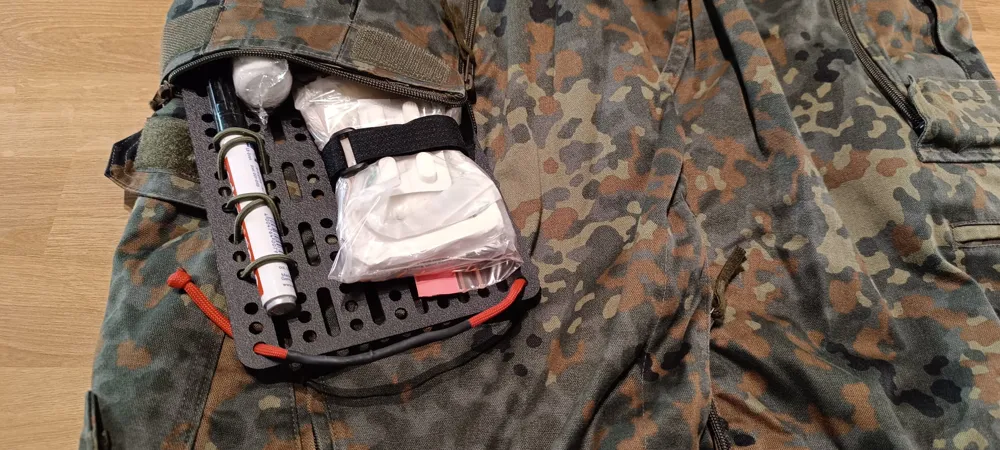Panel IFAK de Primera Línea KSK/ Bundeswehr/ Táctico - Modelo de ...