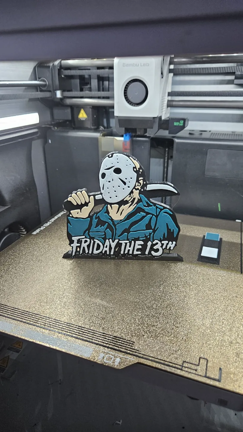 Jason Voorhees Table Stand by 5kyrunn3r MakerWorld: Download Free 3D Models
