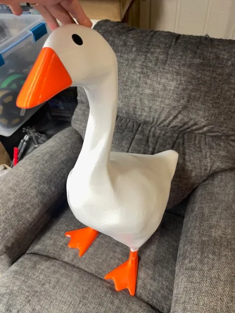 Entitled Goose from Untitled Goose Game 30'' tall Remixed by Tallness ...