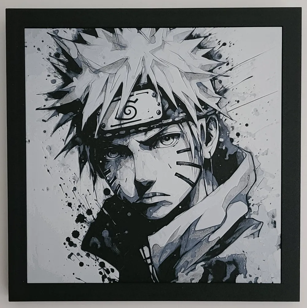 Naruto - Filament Painting - 4 Colors by Bedlam Threadz - MakerWorld