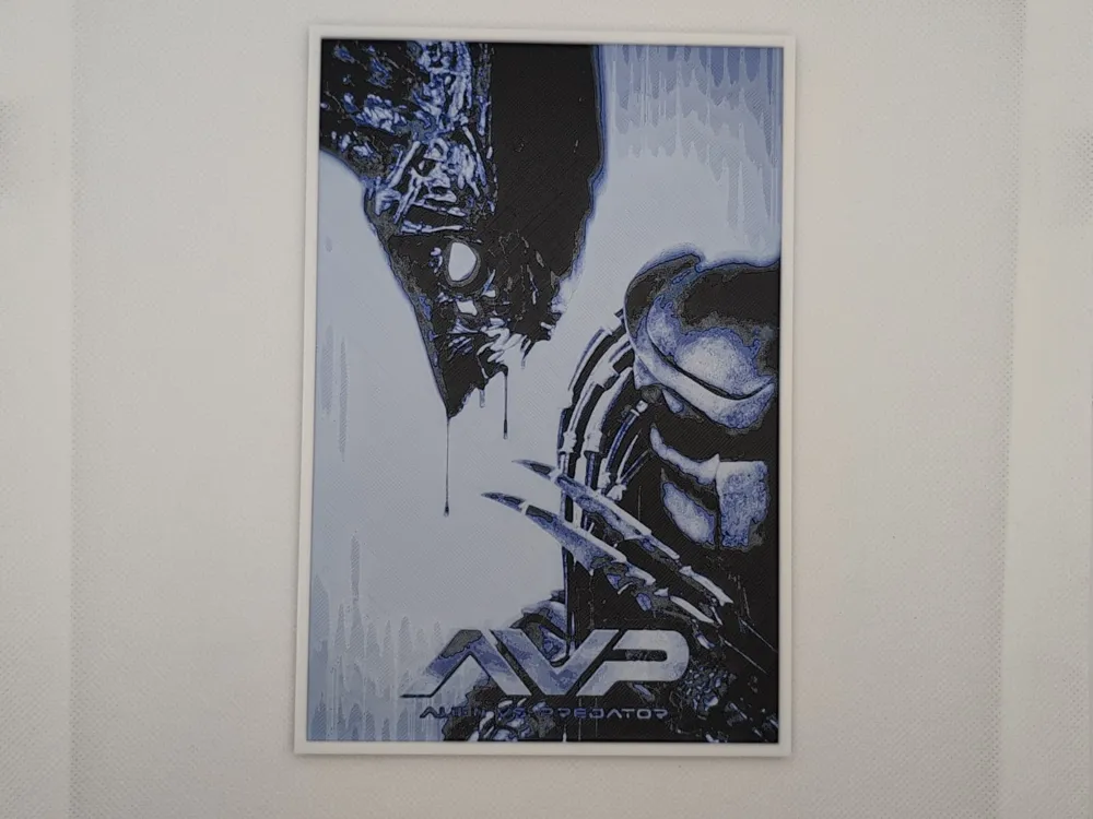AVP Alien vs. Predator (2004) - Movie Poster by Print Sleep Repeat ...