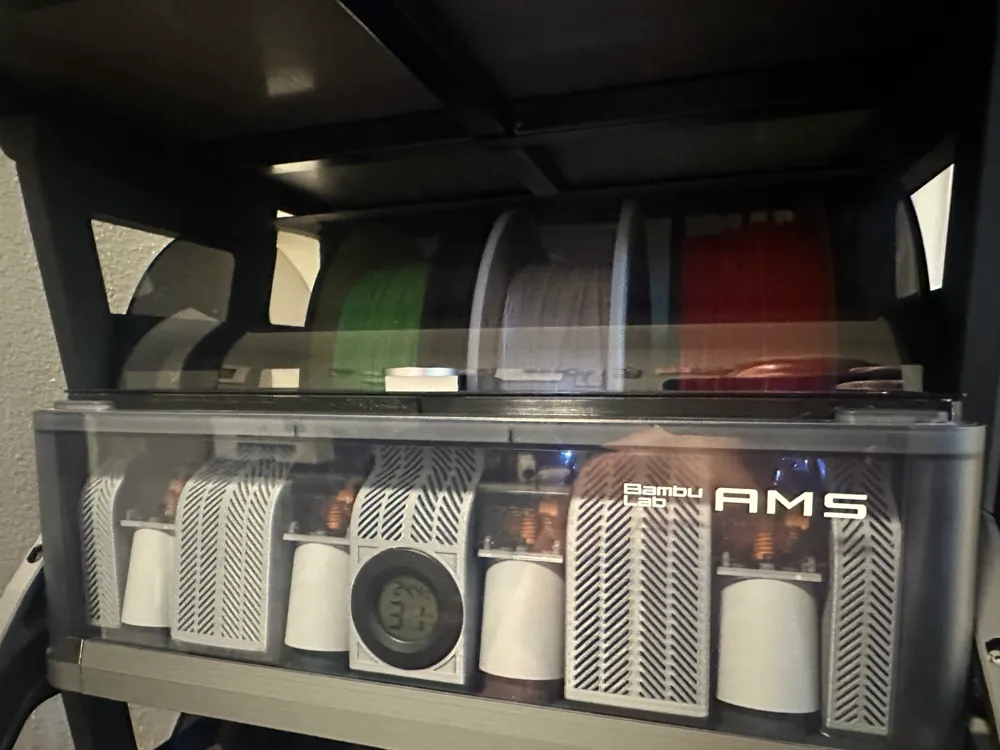 Slim AMS Lid Riser by user_78410026 - MakerWorld