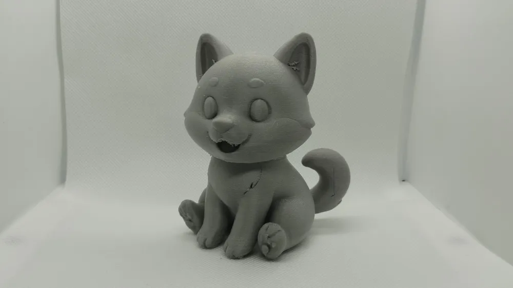 Cute Cartoon Shiba Inu Dog - Cartoon Zoo - Free 3D Print Model - MakerWorld
