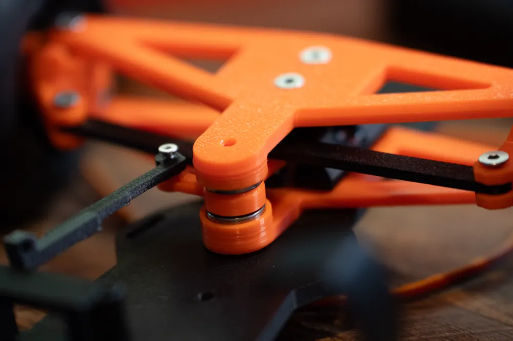 Double Ball Bearing Servo & Steering Linkage - OpenRC F1 by Artur ...
