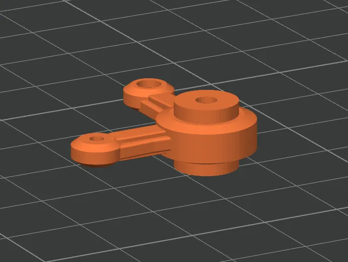 Double Ball Bearing Servo & Steering Linkage - OpenRC F1 by Artur ...