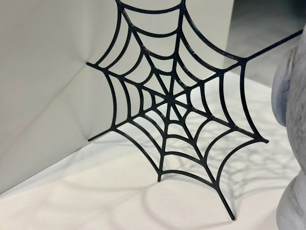 Spider Web Halloween Decor - A1 Mini Bed Size by Anton - MakerWorld