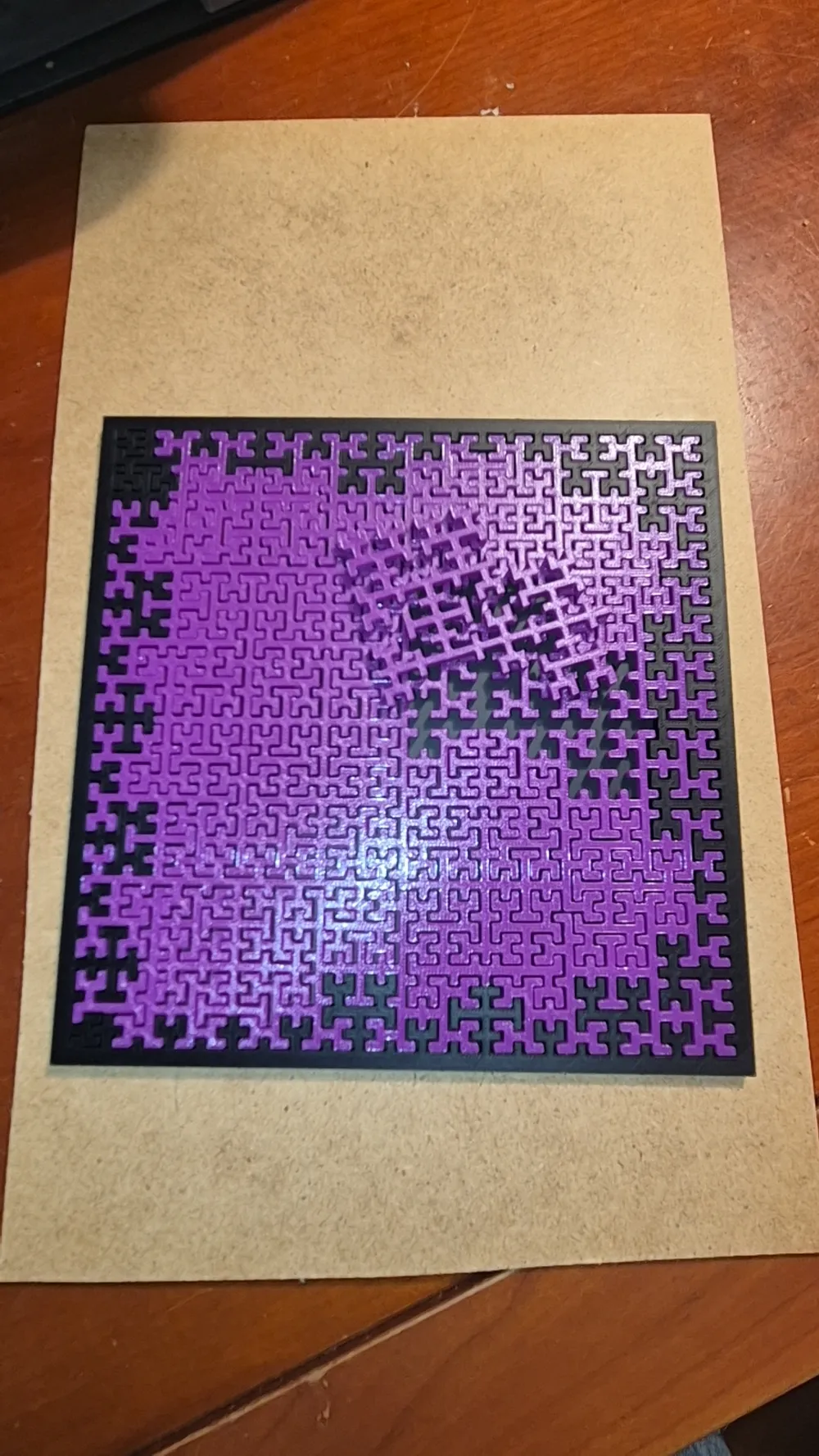 hilbert curve jigsaw puzzle - Free 3D Print Model - MakerWorld