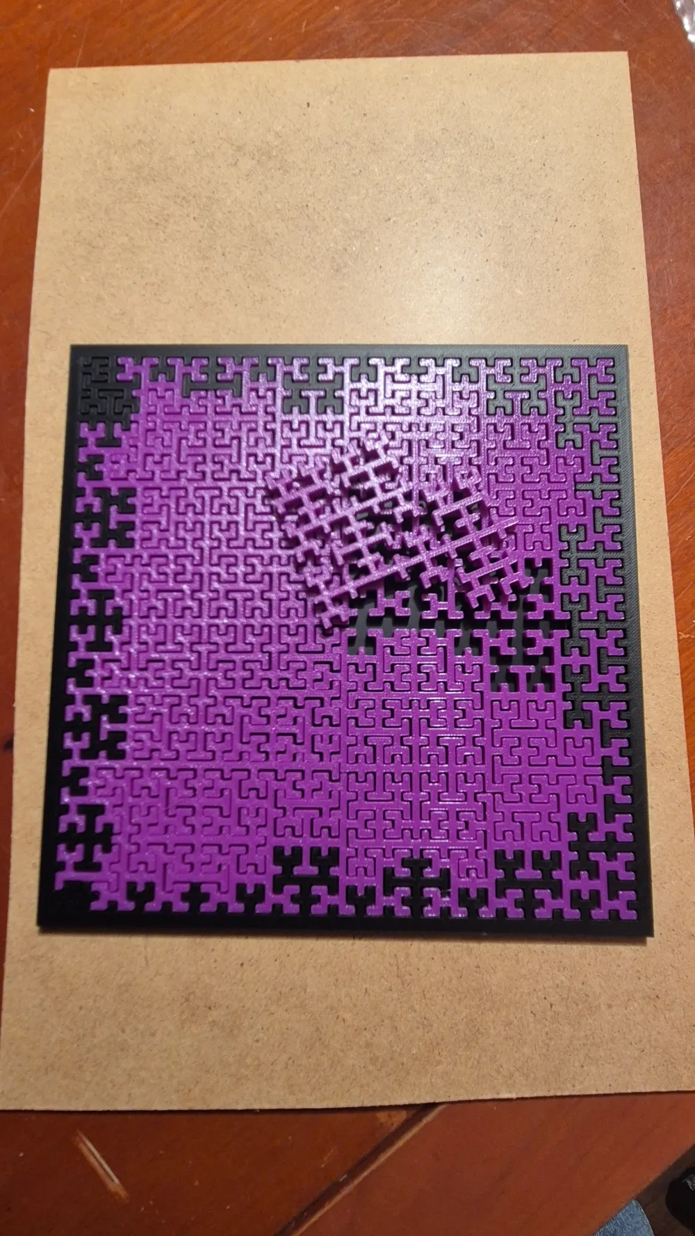 hilbert curve jigsaw puzzle - Free 3D Print Model - MakerWorld