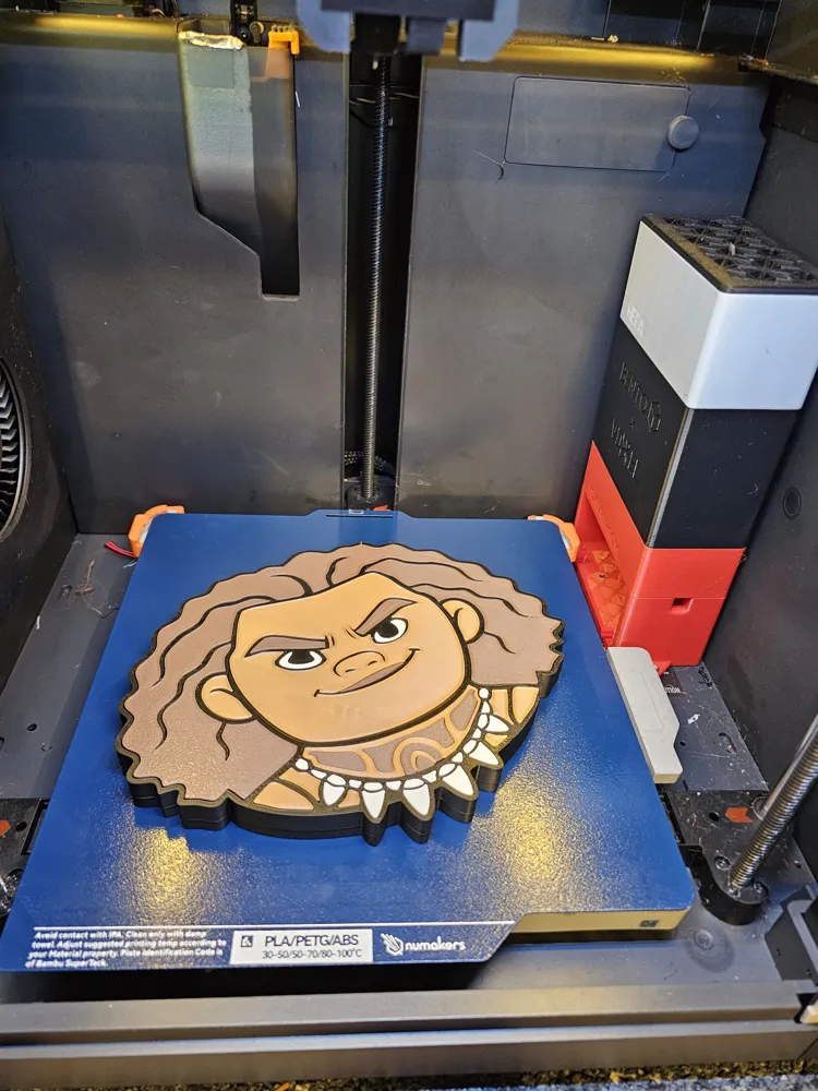 Art Mural - Maui (SANS AMS) - Modèle d'Impression 3D Gratuit - MakerWorld