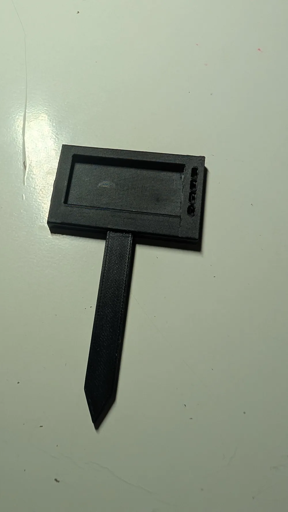 Plant Stake: Paper Label + Watering Indicator - Free 3D Print Model ...