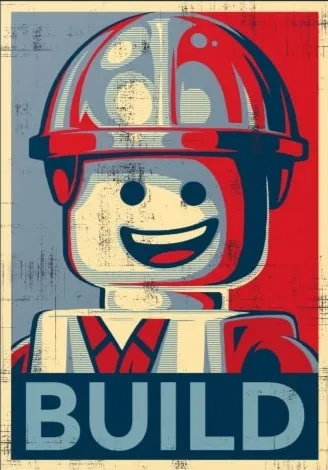 4-color HueForge Lego Minifig Build Poster by a.vdh_1983 - MakerWorld