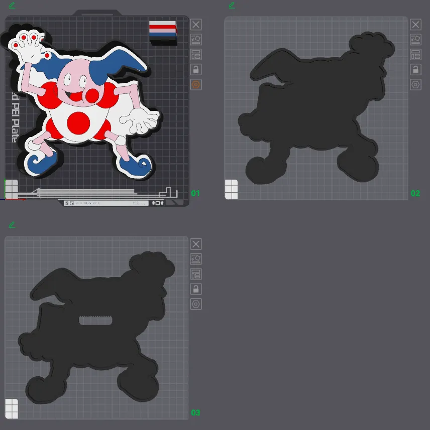 Pokemon - 0122 Mr. Mime LED Lamp by BeeTee 3D - MakerWorld