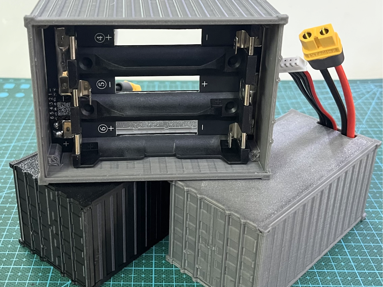 4S 6S-21700 Removable Battery Case Solderless Battery Pack by 海洋君主 ...