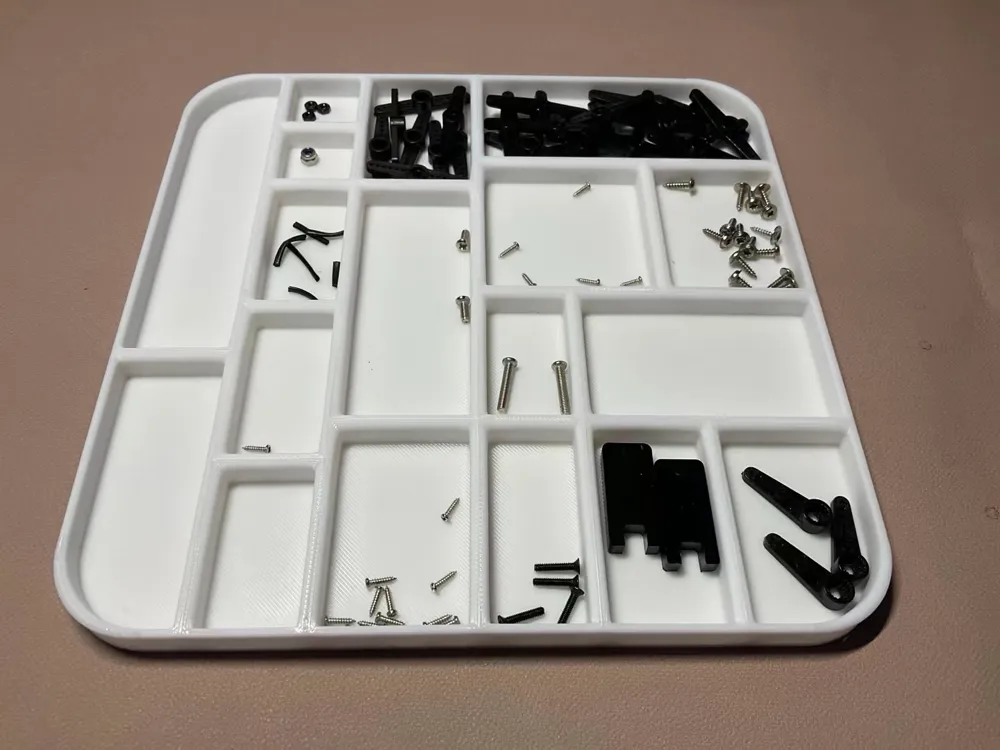 Screw Finishing Tray - Free 3D Print Model - MakerWorld