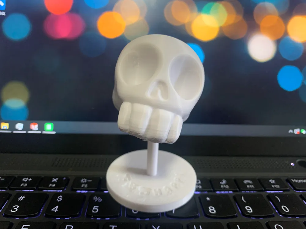Rotating Skull by 这盛世如你所愿 MakerWorld: Download Free 3D Models