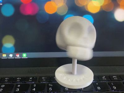 Rotating Skull - Free 3D Print Model - MakerWorld