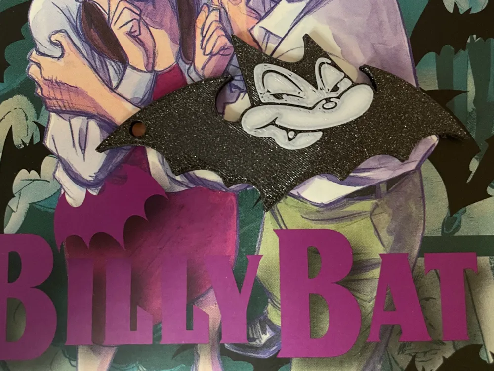 Billy bat Keychain by Mxz-11 - MakerWorld