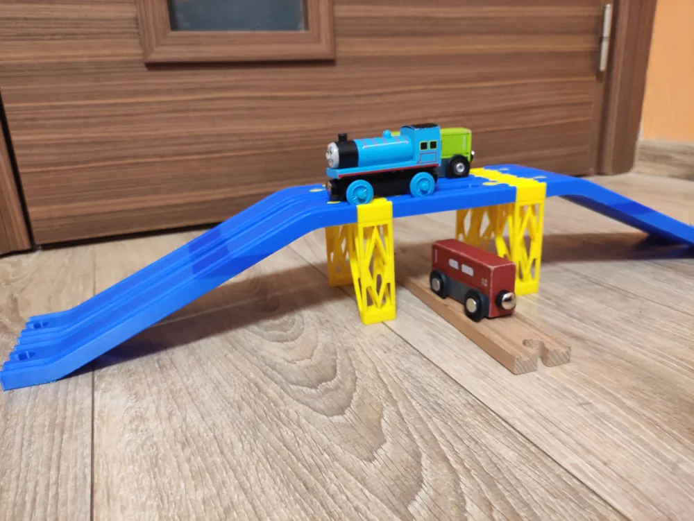 Brio Ikea Lidl double bridge by Rogue88 - MakerWorld