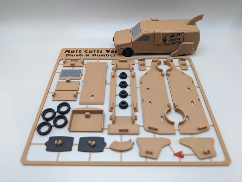 Mutt Cutts Van Kit Card - Dumb & Dumber by Fletch - MakerWorld