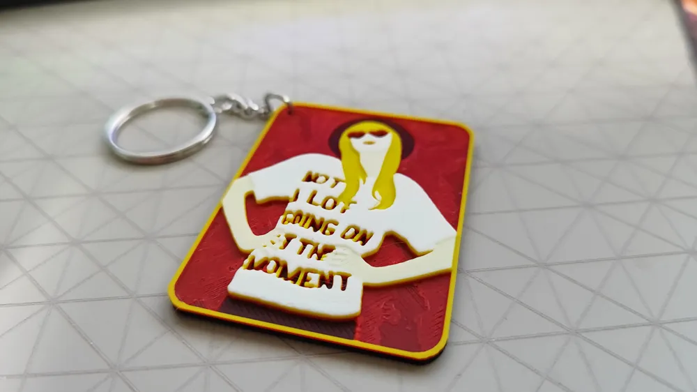 Taylor Swift Keychain by Superus - MakerWorld