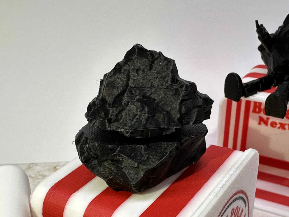 Naughty Coal Gifts Christmas Clicker and Buddy - Free 3D Print Model ...
